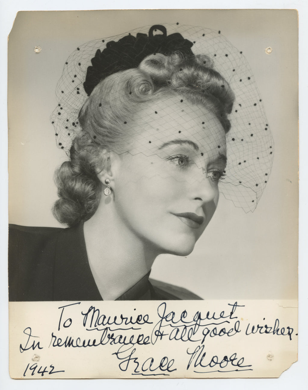 Moore, Grace. (1898–1947) [Valente, Alfredo. (1899–1973)] [Jacquet, H ...