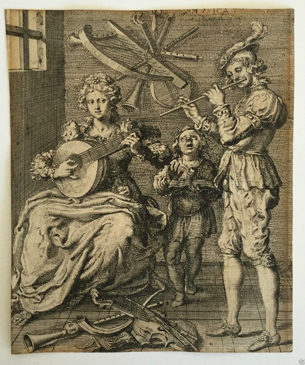 [Music Iconography] Cleyn, Francis. (1582 - 1658) Musica – Schubertiade ...