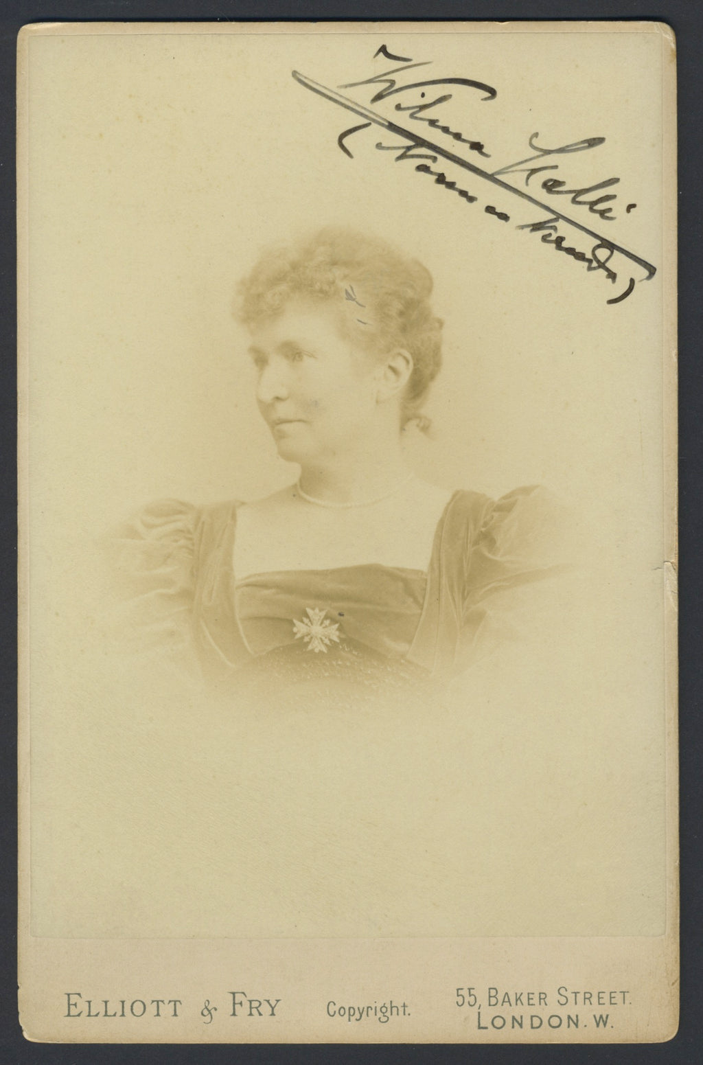 Neruda, Wilma. [Lady Hallé; Wilhelmine Maria Franziska Neruda] (1838–1 ...