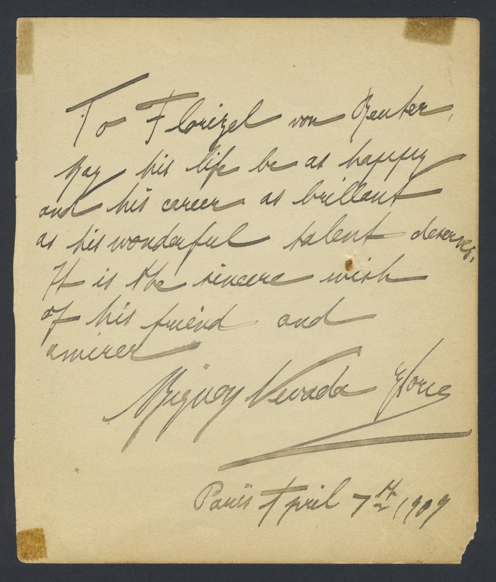 Nevada, Emma. (1859–1940) & Nevada, Mignon. (1886–1971) [Von Reuter, F ...