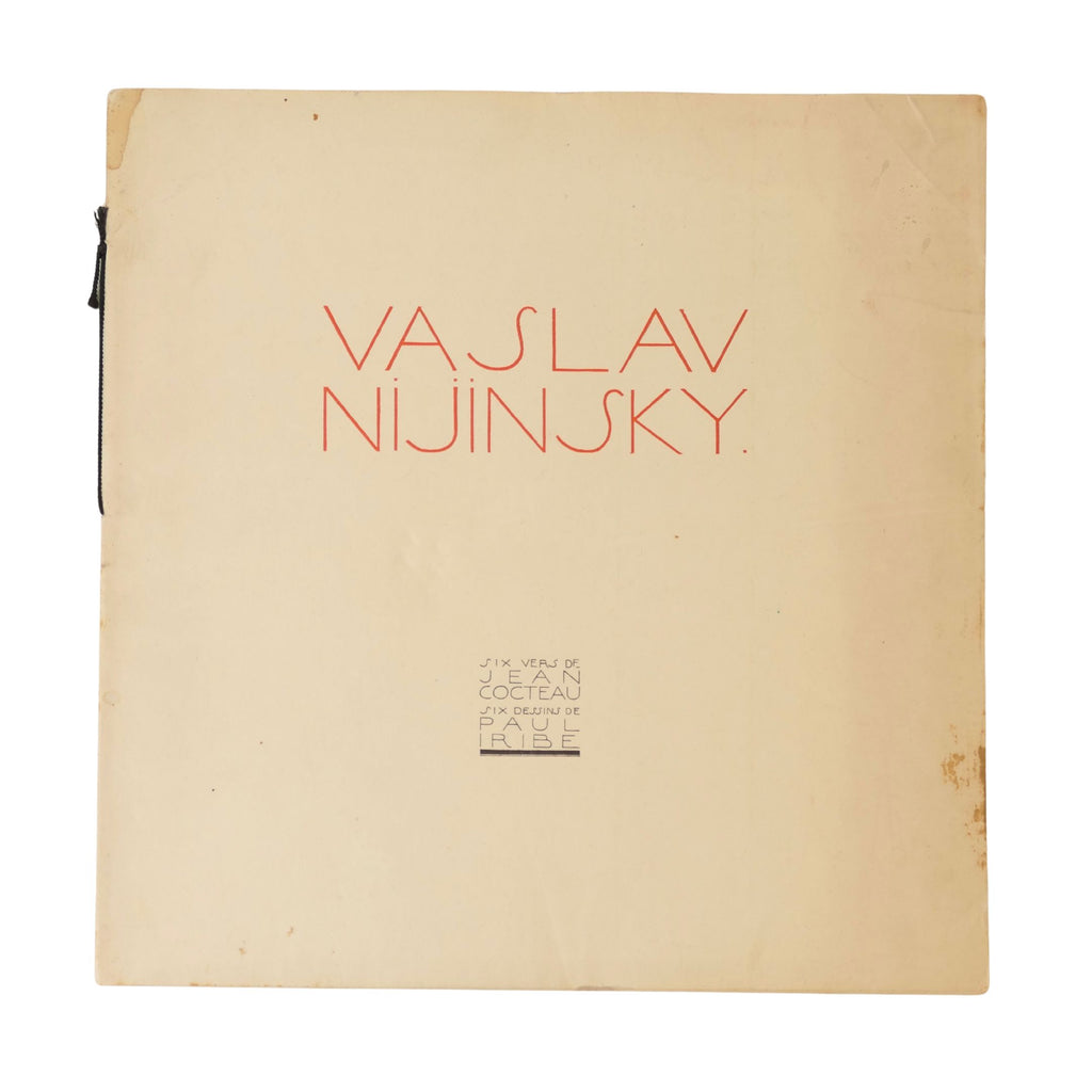 [Nijinsky, Waslaw. (1889–1950)] Iribe, Paul. (1883–1935) & Cocteau, Je ...