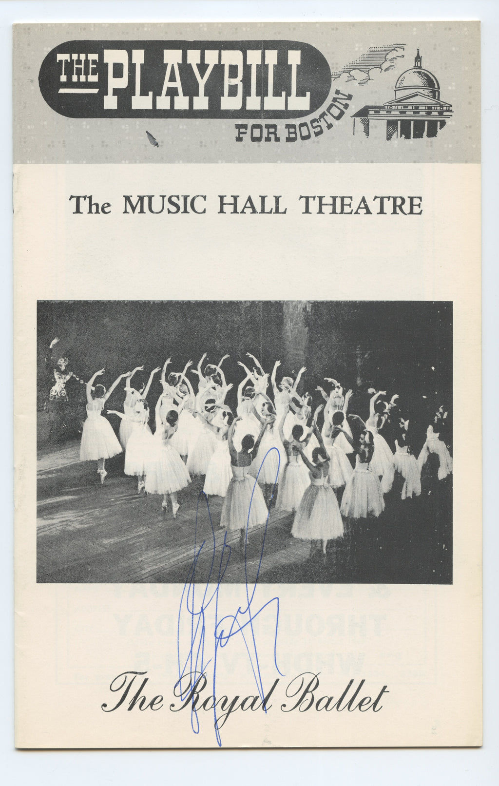 Nureyev, Rudolf. (1938–1993) Giselle - Signed Program – Schubertiade ...