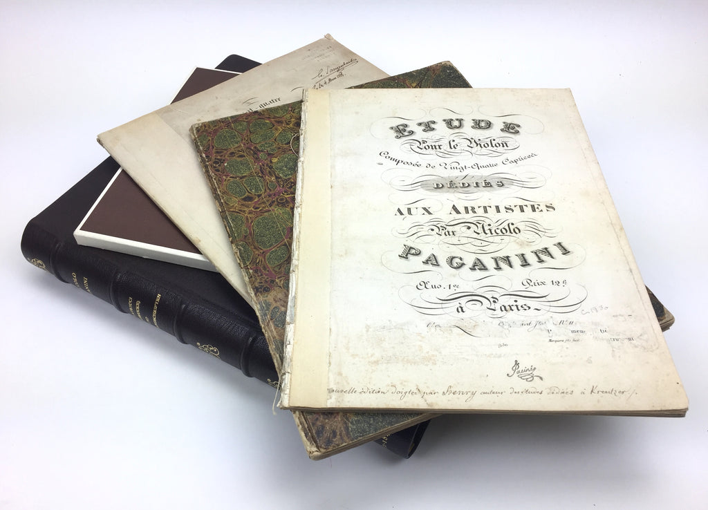 Paganini, Nicolò. (1782–1840) 24 Caprices, op. 1 - Group of Early Edit ...
