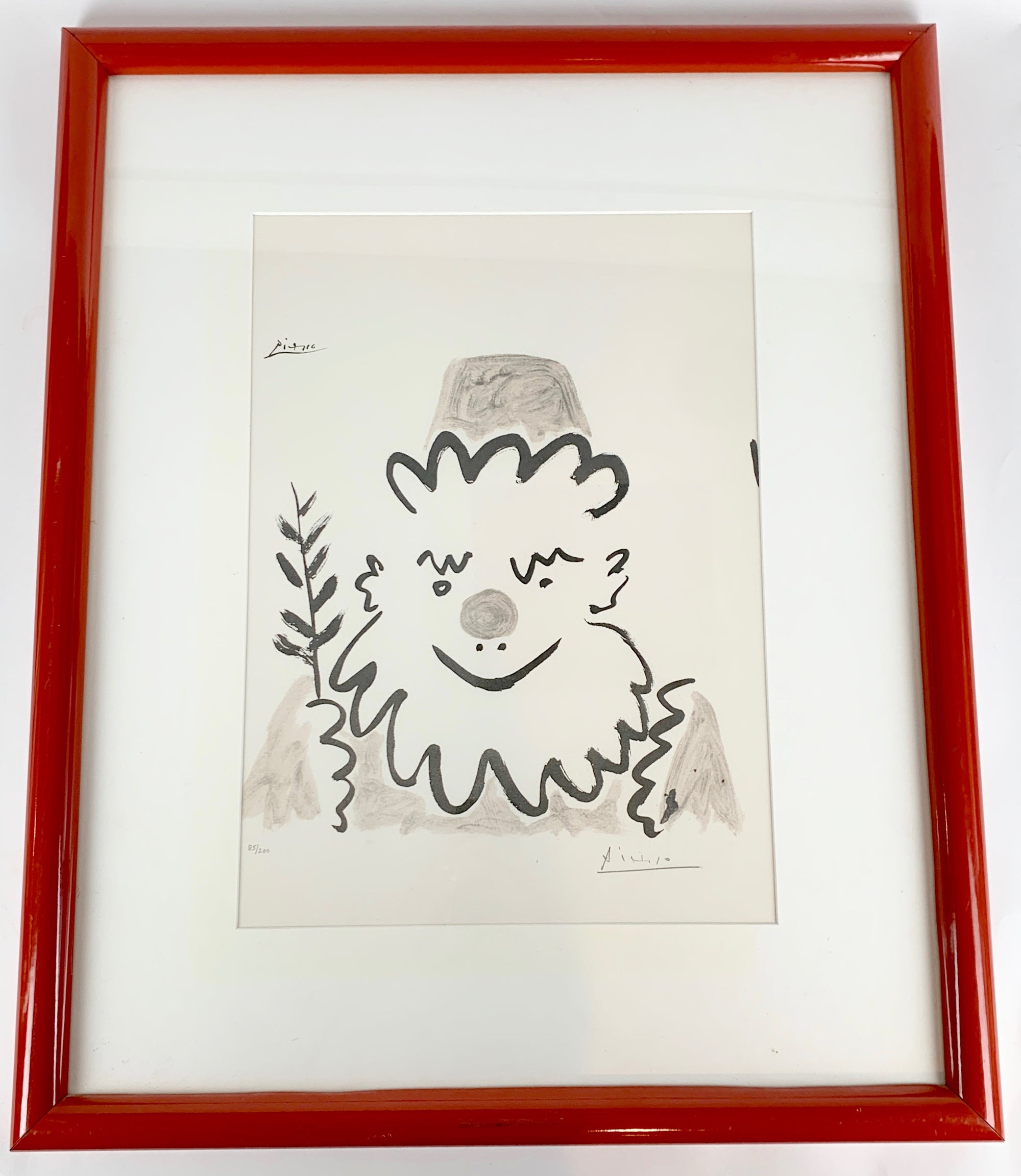 Picasso, Pablo. (1881–1973) Père Noël, 1957 - Signed Lithograph ...
