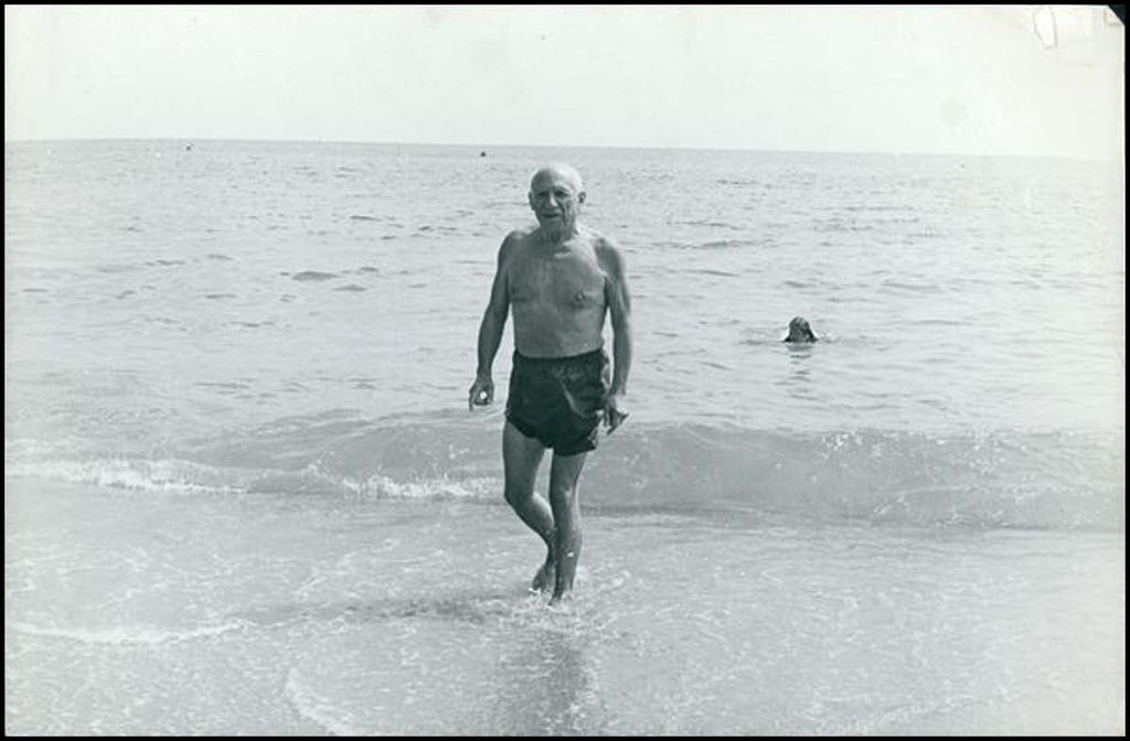 [Visual Arts] Picasso, Pablo. (1881–1973) Large Original Photograph on ...