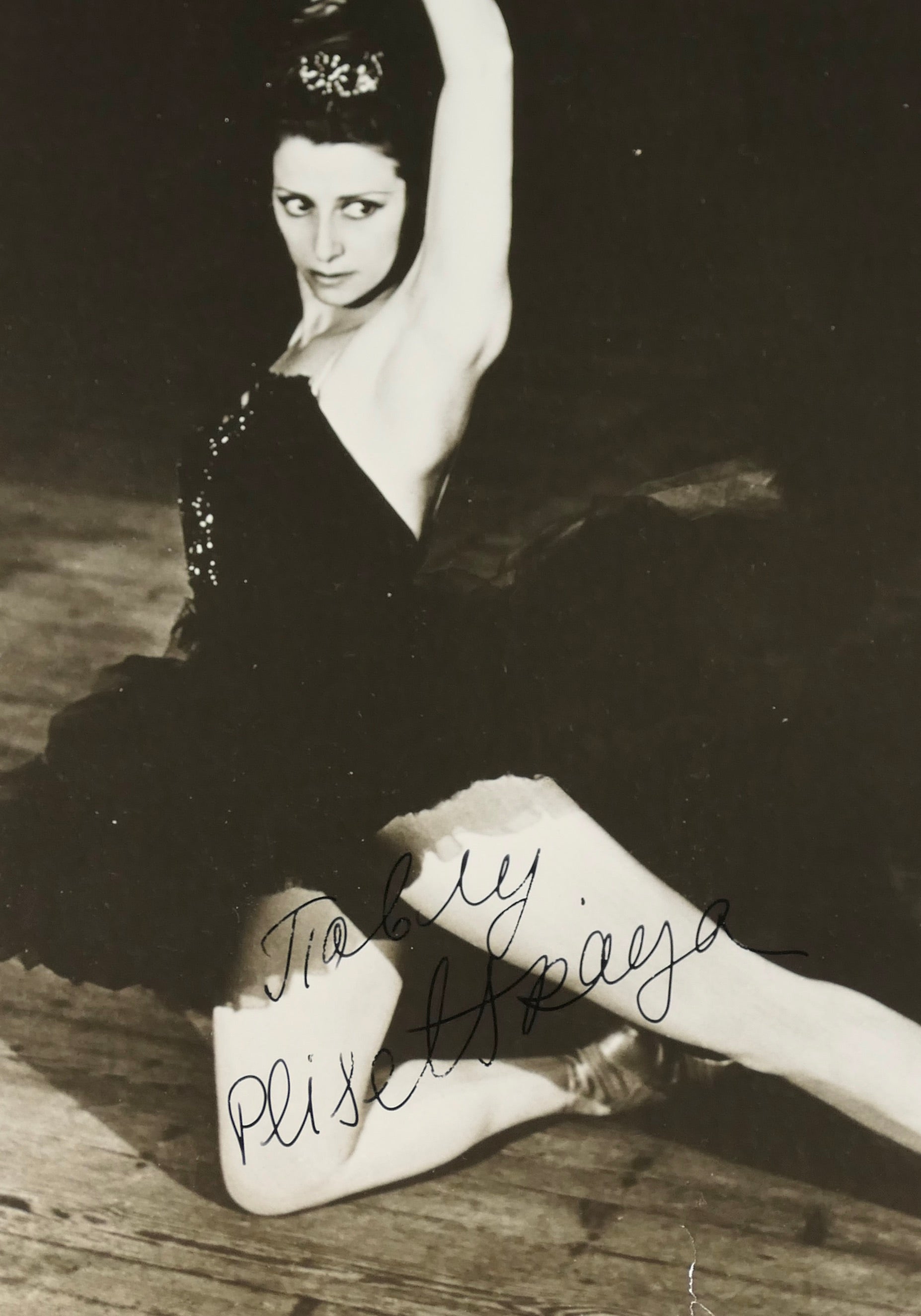 Plisetskaya, Maya. (1925–2015) [Karr, Ida. (1908 - 1974)] Large Signed ...