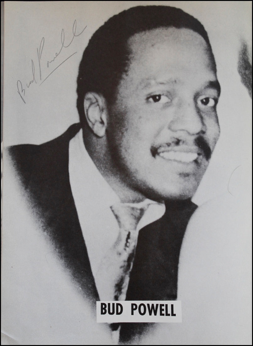 Powell, Bud. (1924–1966) Signed Photograph – Schubertiade Music and Arts