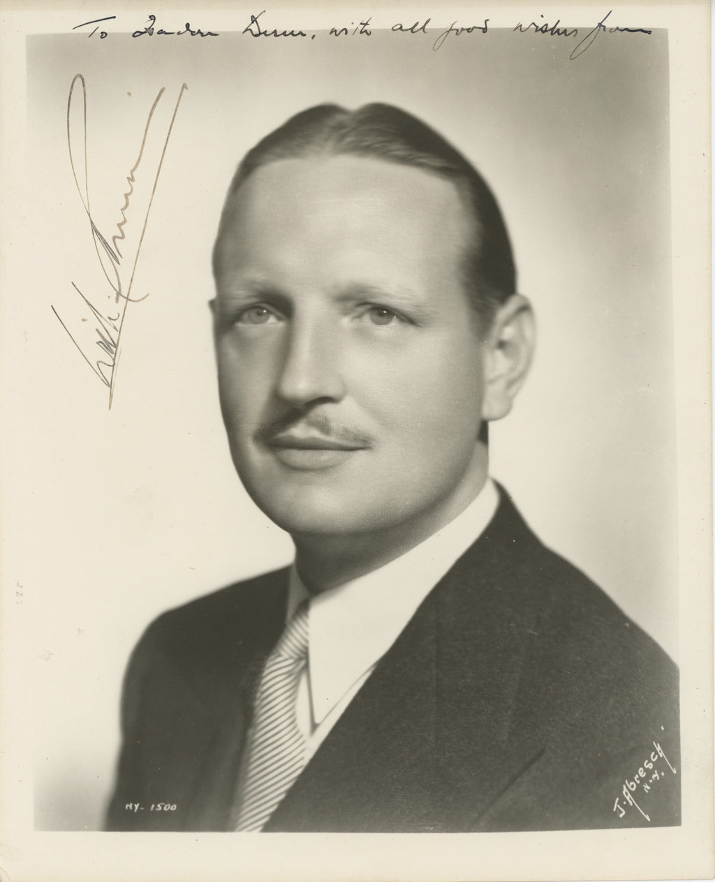 Primrose, William. (1904-1982) Signed Photograph – Schubertiade Music ...