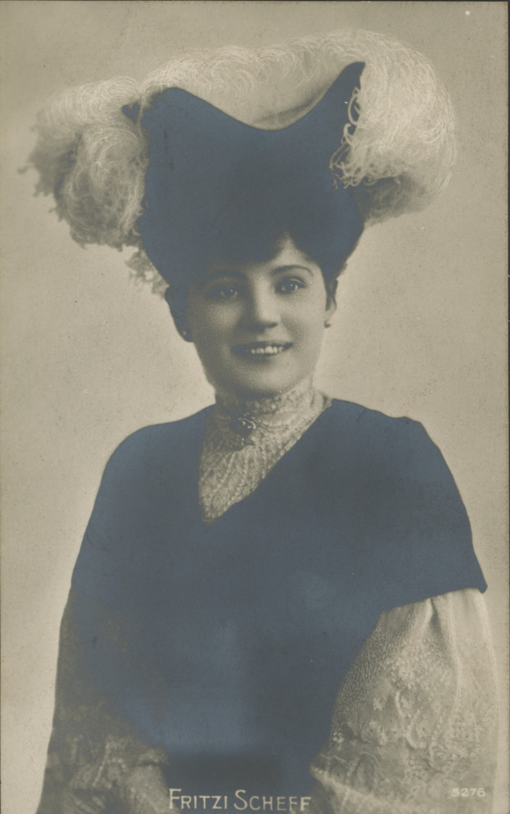 Scheff, Fritzi. (1879–1954) Postcard Photograph – Schubertiade Music ...
