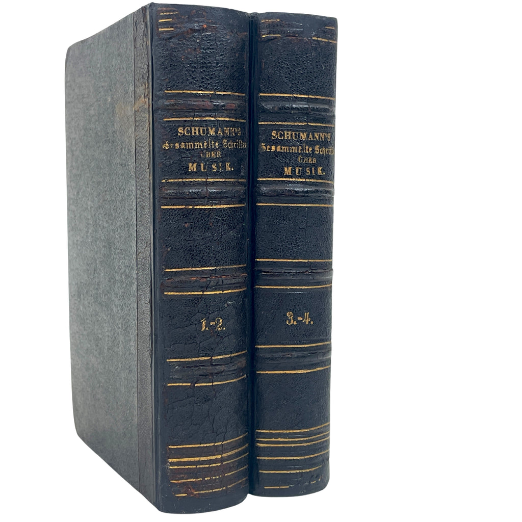 [Schumann, Robert. (1810–1856] Schumann, Clara. (1819–1896) "Gesammelt ...