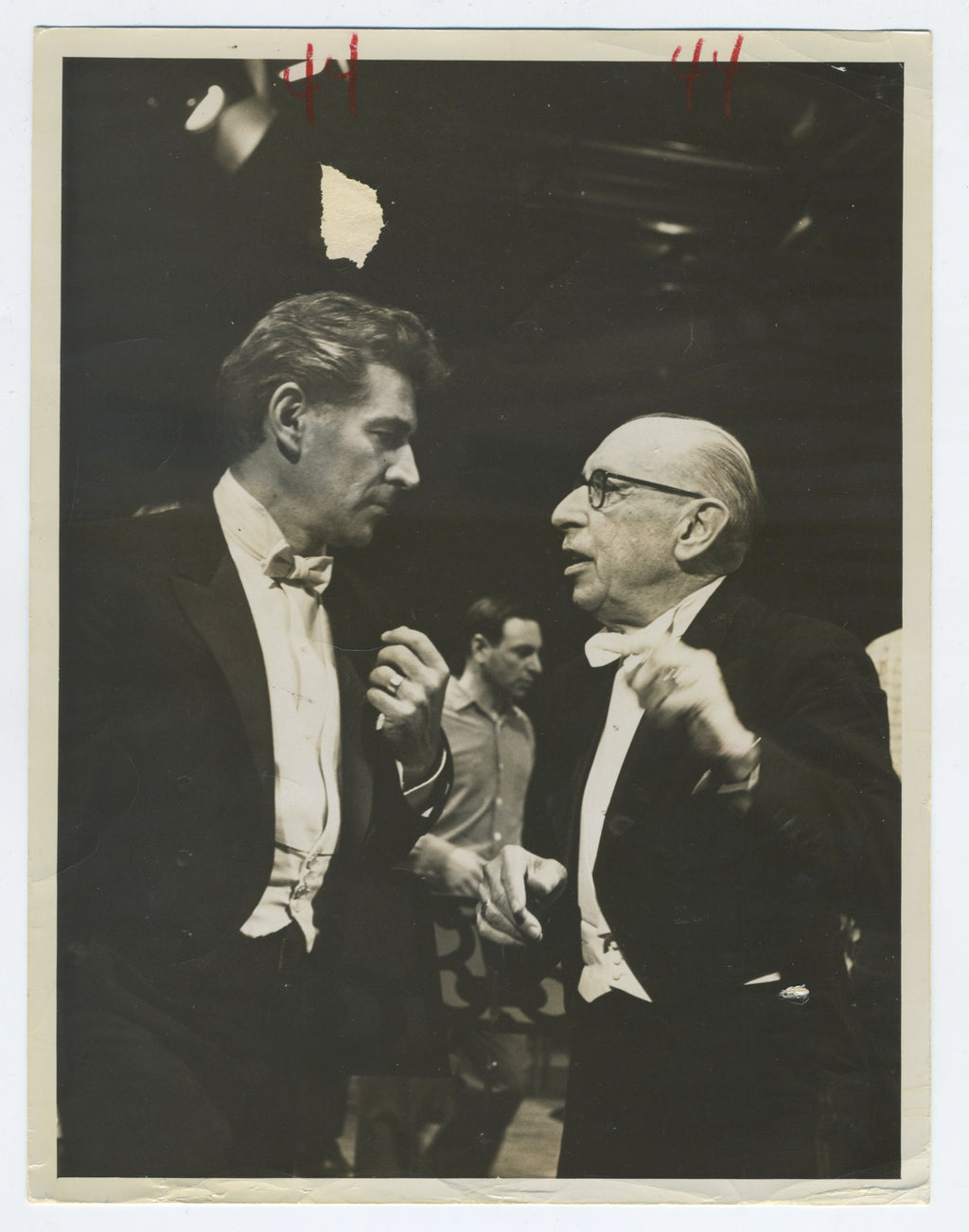 Stravinsky, Igor. (1882–1971) & Bernstein, Leonard. (1918–1990) Origin ...