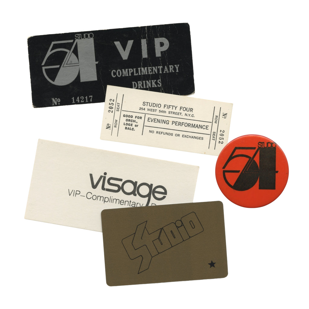 [Studio 54] Studio 54 Ephemera Collection including "VIP Complimentary ...