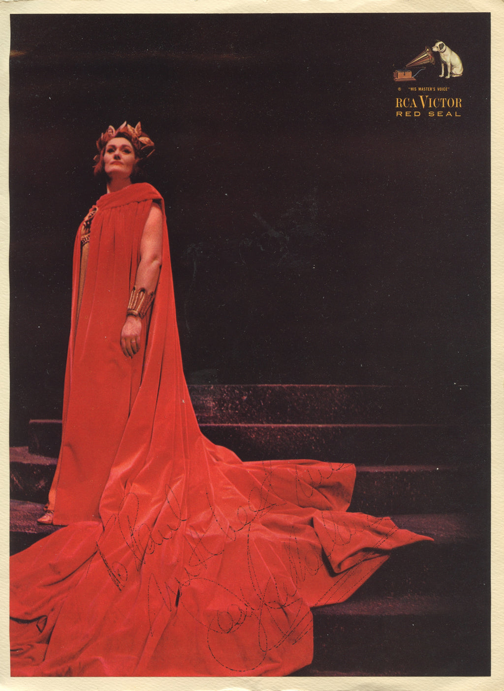 Sutherland, Joan. (1926–2010) Signed Promotional Mailer for RCA Victor ...