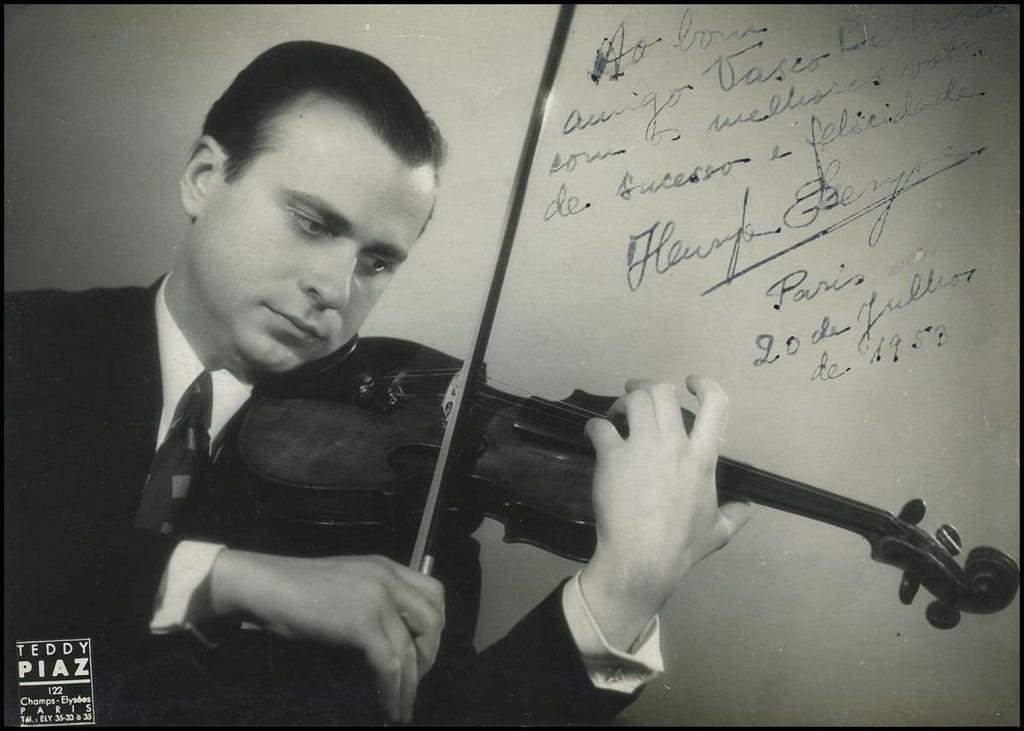 Szeryng, Henryk. (1918–1988) Signed Photograph – Schubertiade Music and ...
