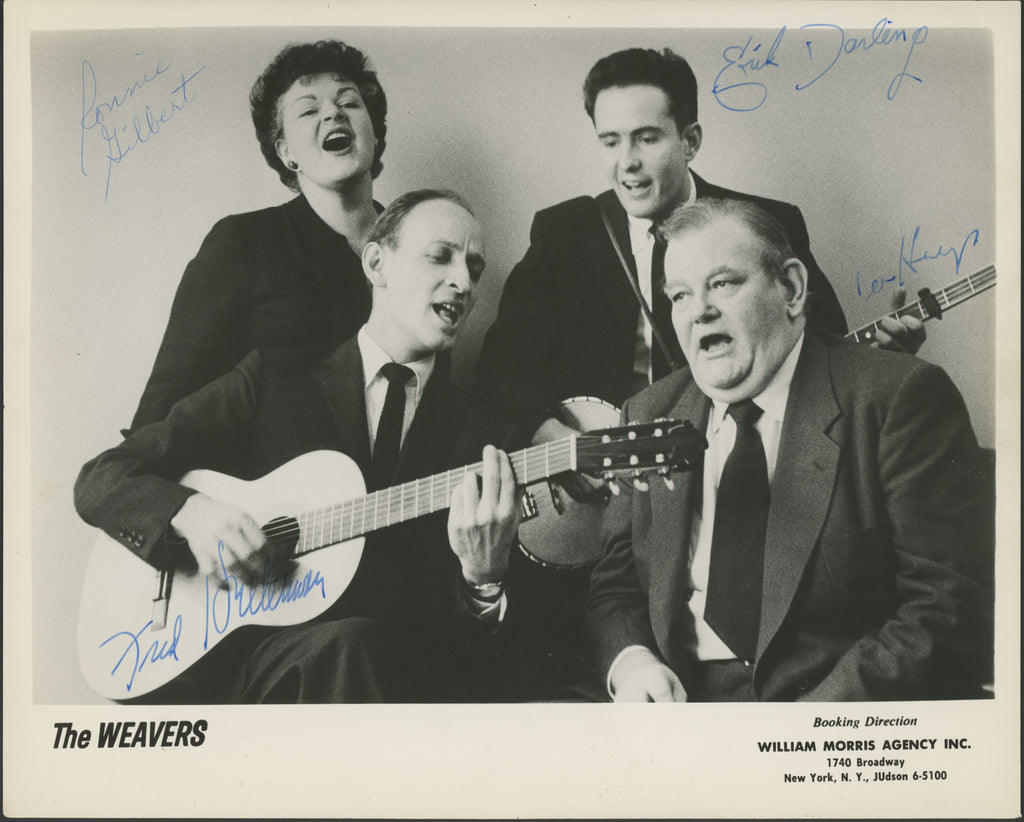 The Weavers Signed Photograph – Schubertiade Music and Arts