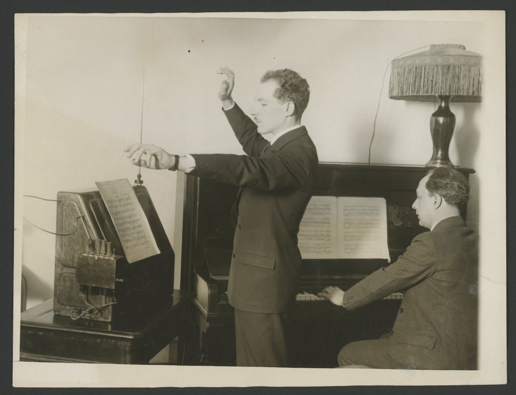 Théremin, Leon. (1896-1993) Three Original Press Photographs ...