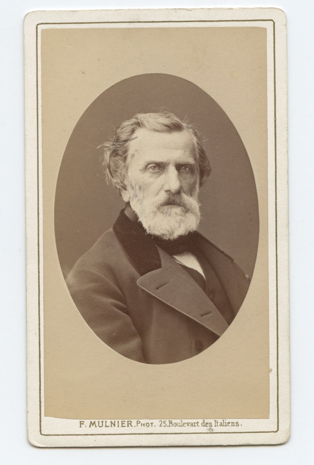 Thomas, Ambroise. (1811–1896) Carte de Visite Photograph – Schubertiade ...