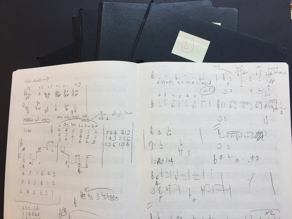 Turnage, Mark-Anthony. (b. 1960) Collection of Autograph Music Sketchb ...