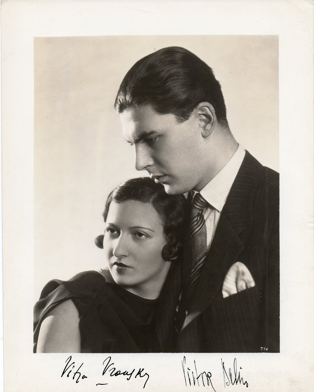 Vronsky, Vitya (1909 - 1992) & Babin, Victor (1908 - 1972) Signed Phot ...