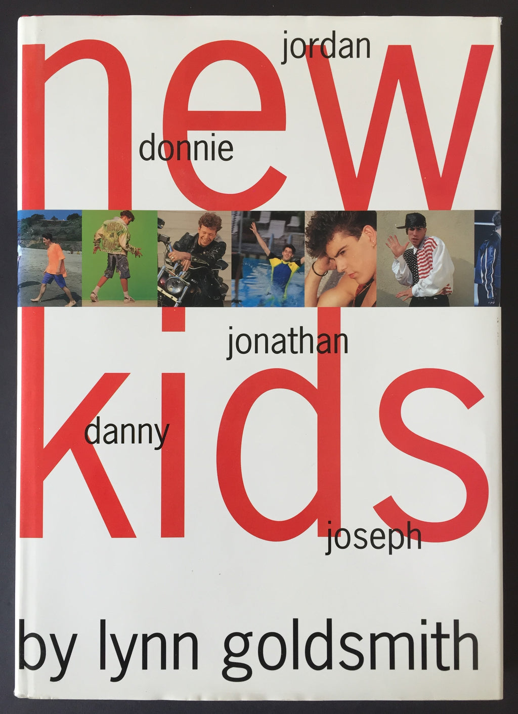 [New Kids on the Block] Wood, Danny. (b. 1969) [Goldsmith, Lynn.] New ...