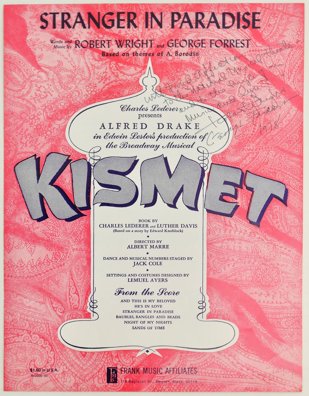 Wright, Robert. (1914 - 2005) & Forrest, George. (1915 - 1999) "Strang ...